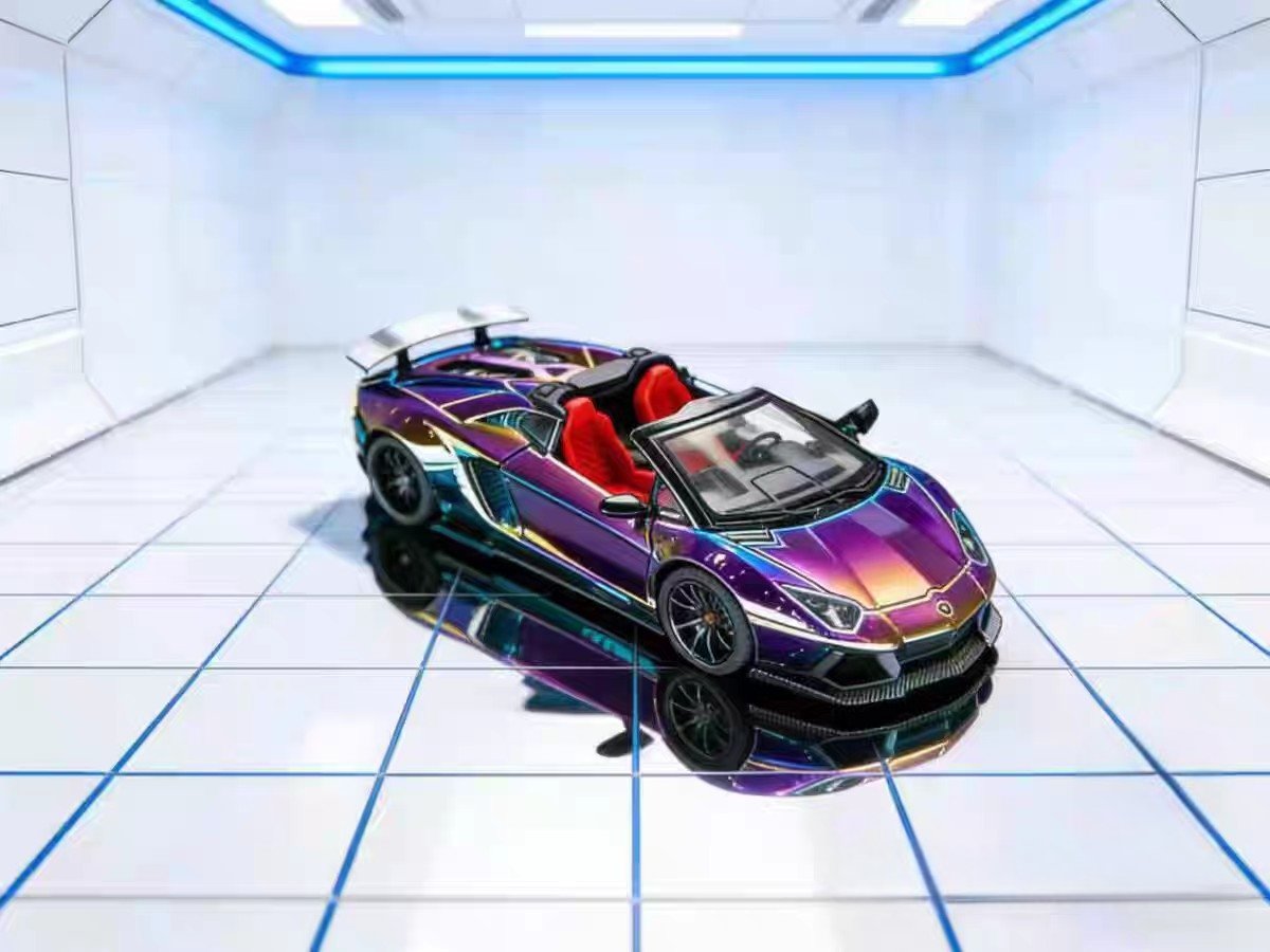 Rhino Model RM 1:64 Lamborghini LP720-4 Roadster LBWK Chameleon ...