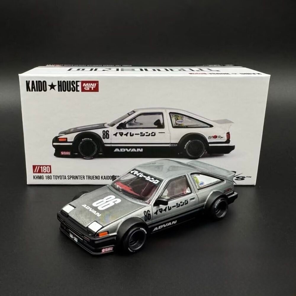 Kaido House 1:64 Toyota Sprinter Trueno - Chase - Pablos Diecast Garage